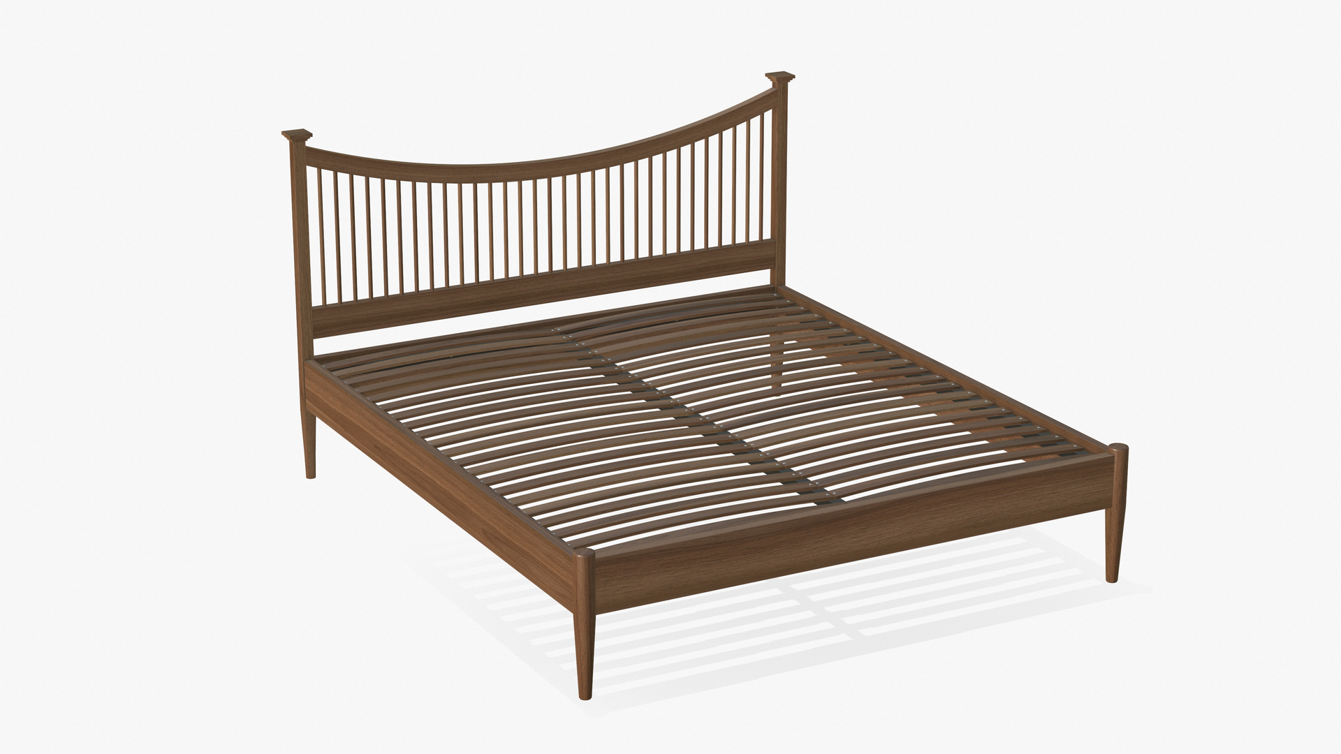Bed Wooden Modern 3D Model - TurboSquid 1846824