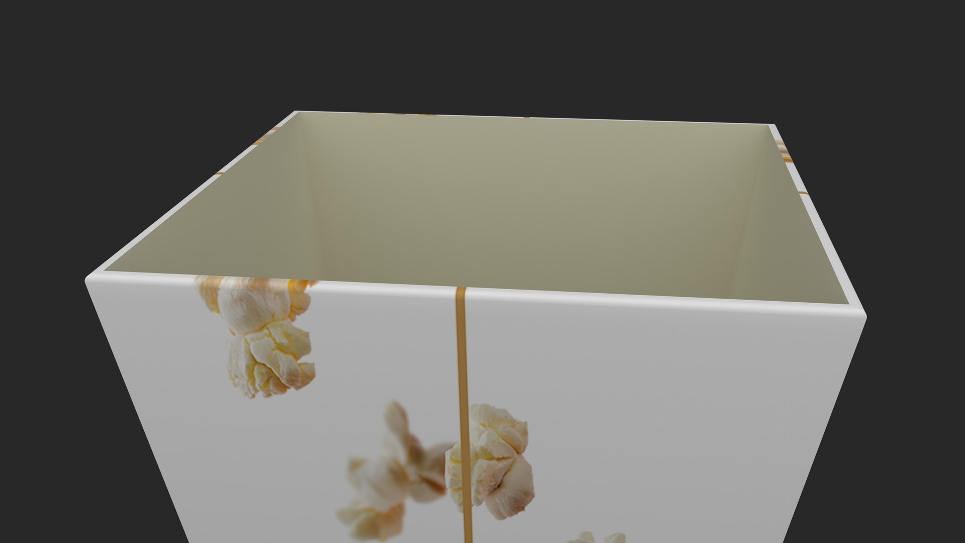 3D Popcorn Bowl 01 by OJM model - TurboSquid 1938092