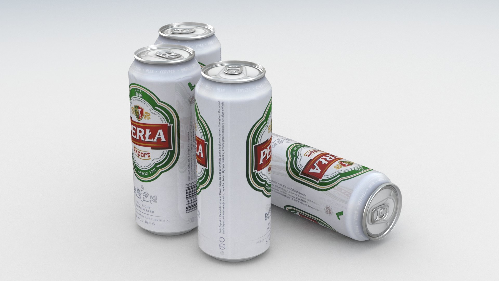 3D beercan beverage model - TurboSquid 1338437