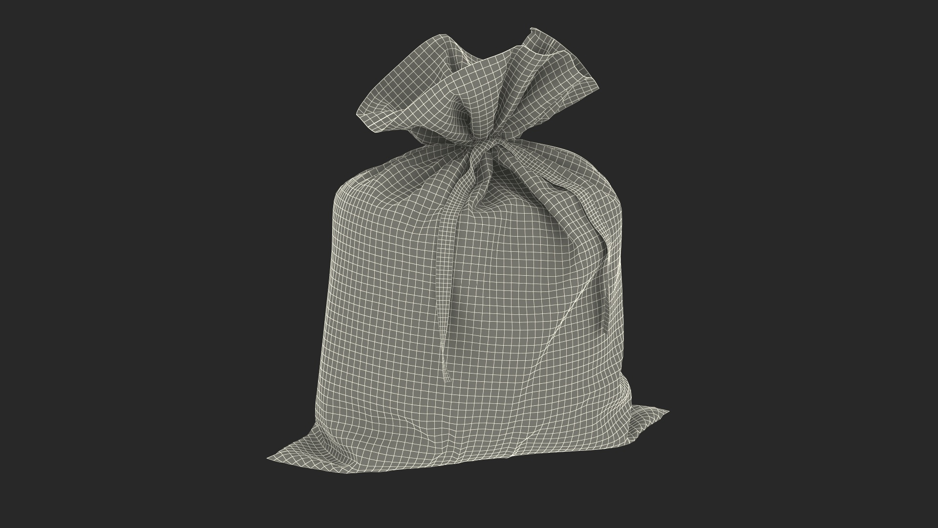 3D Money Bag With Euro Sign Model - TurboSquid 2158692