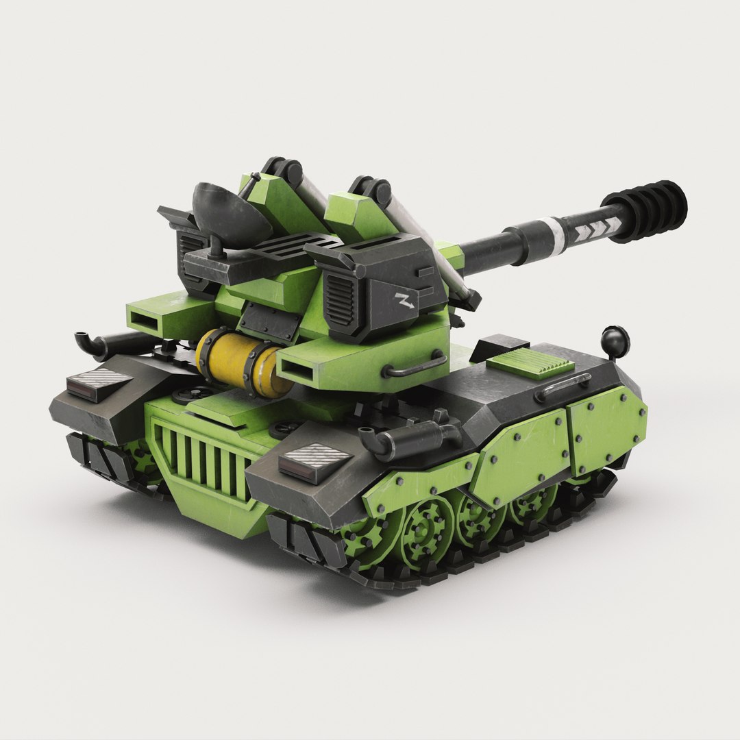3D Concept Tank 07 - TurboSquid 1932709