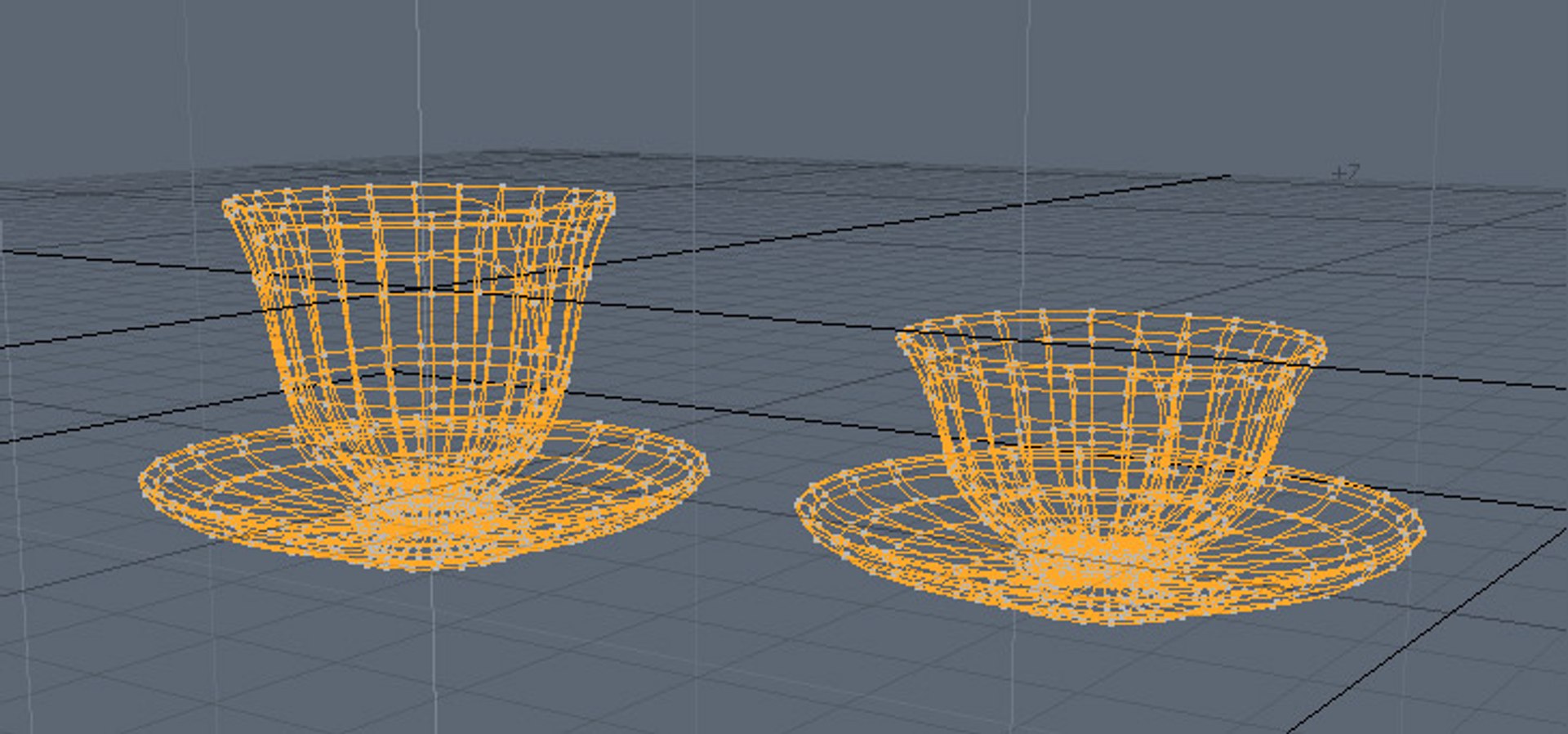 3d Acups Saucers Cups