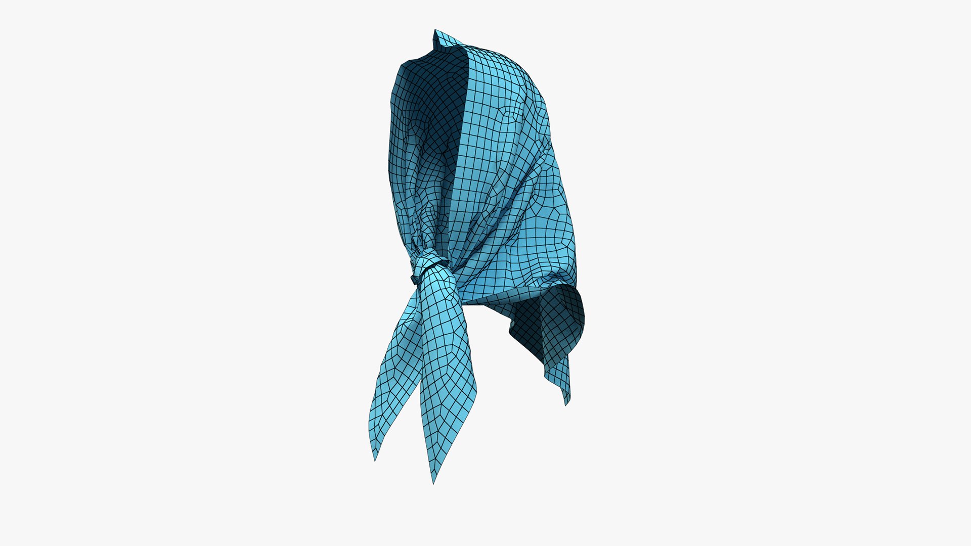 Scarf And Gucci Plane Shawl Collection 001 3D Model - TurboSquid 1923728