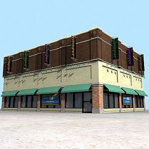 3D Storefront Models | TurboSquid