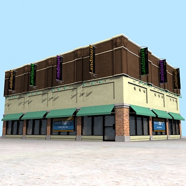 3D Storefront Models | TurboSquid