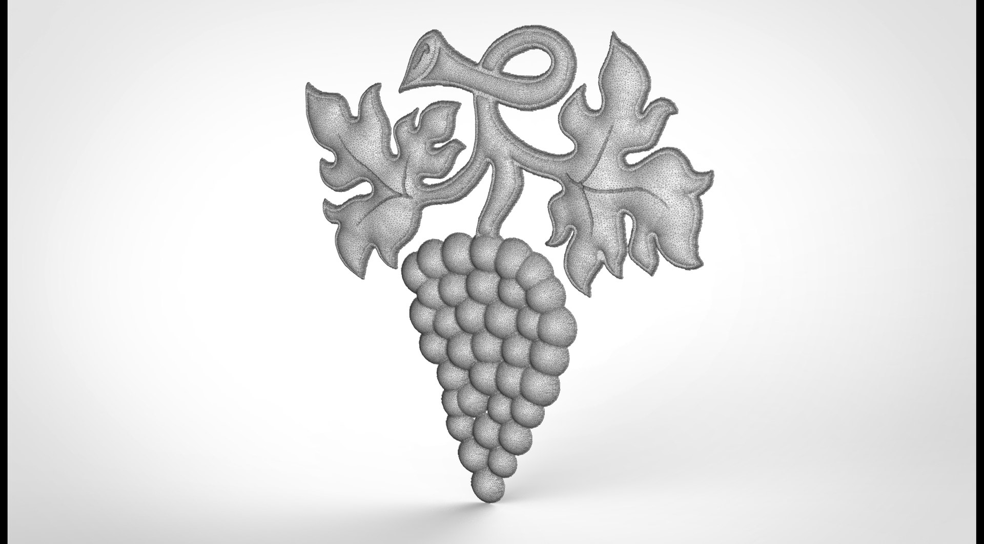 Grape Relief Model - TurboSquid 1486304