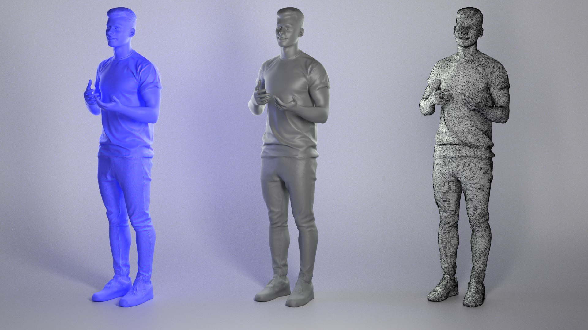 3D Model Photogrammetry Human Handsome Man Character - TurboSquid 1667248