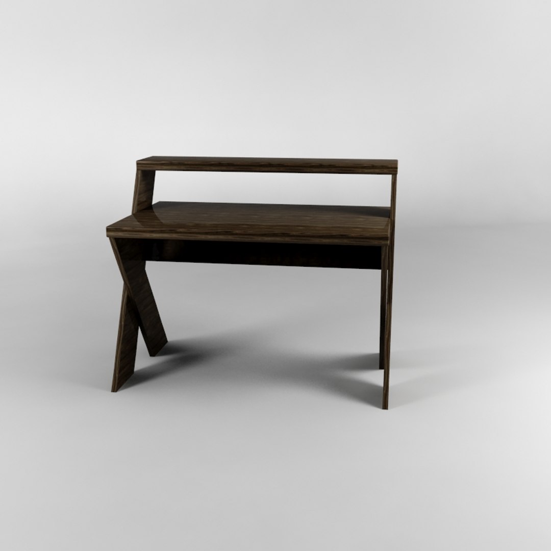 3d model computer desk