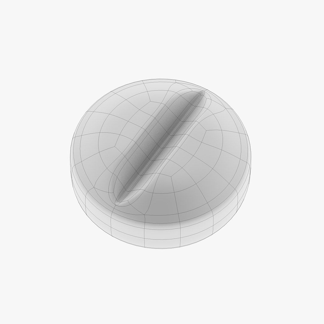 Pill Medication Drugs 3D Model - TurboSquid 1303239