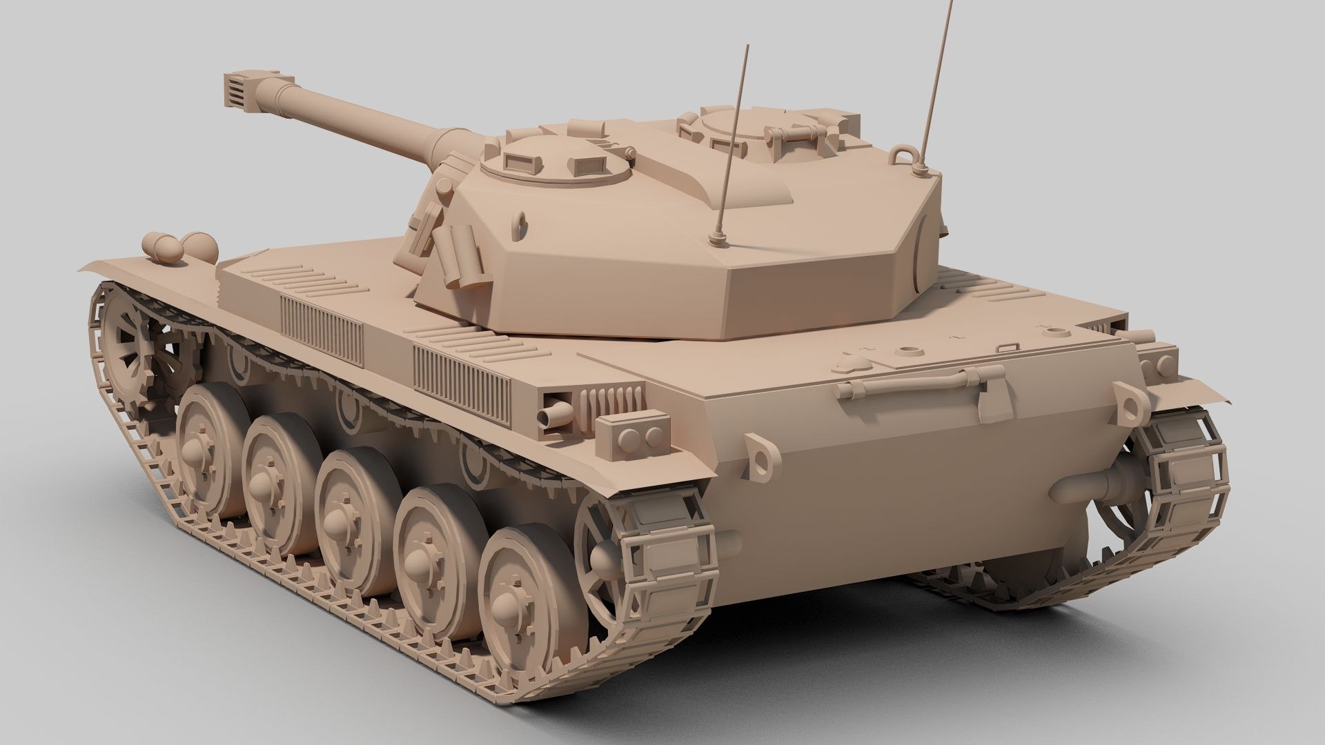 3D model AMX ELC - TurboSquid 1959298