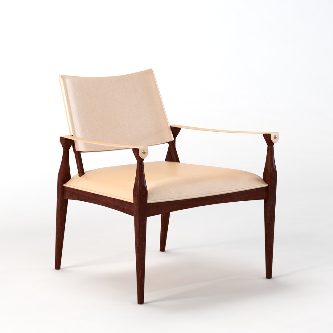 Durham Armchair 3D model - TurboSquid 1951375