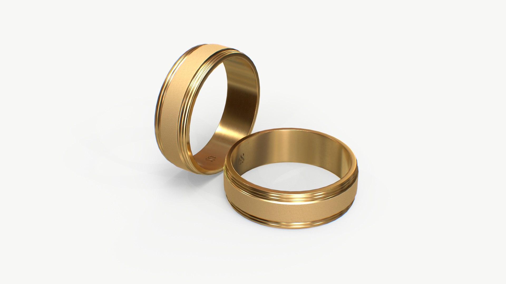 3D Gold Ring - TurboSquid 2111511