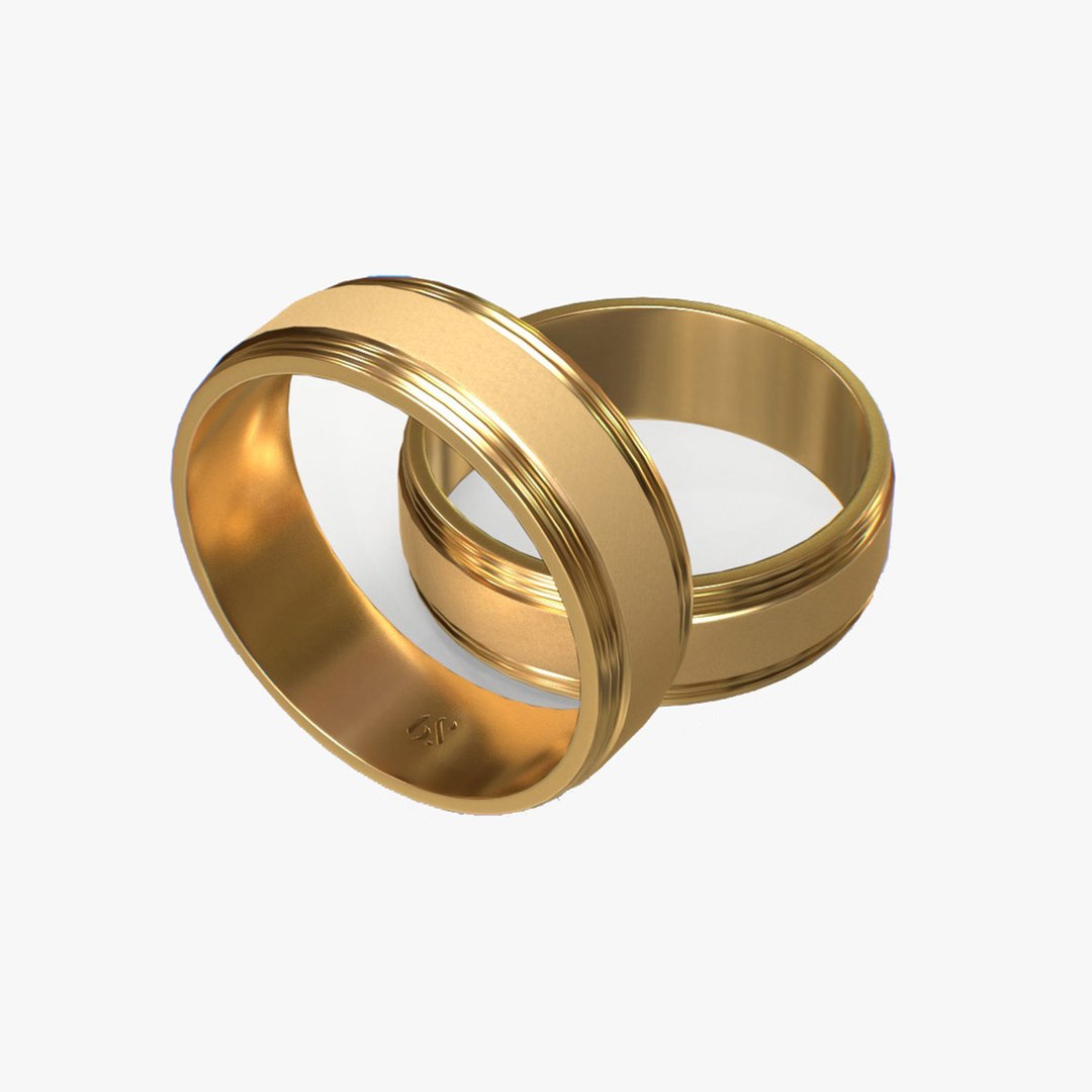 3D Gold Ring - TurboSquid 2111511