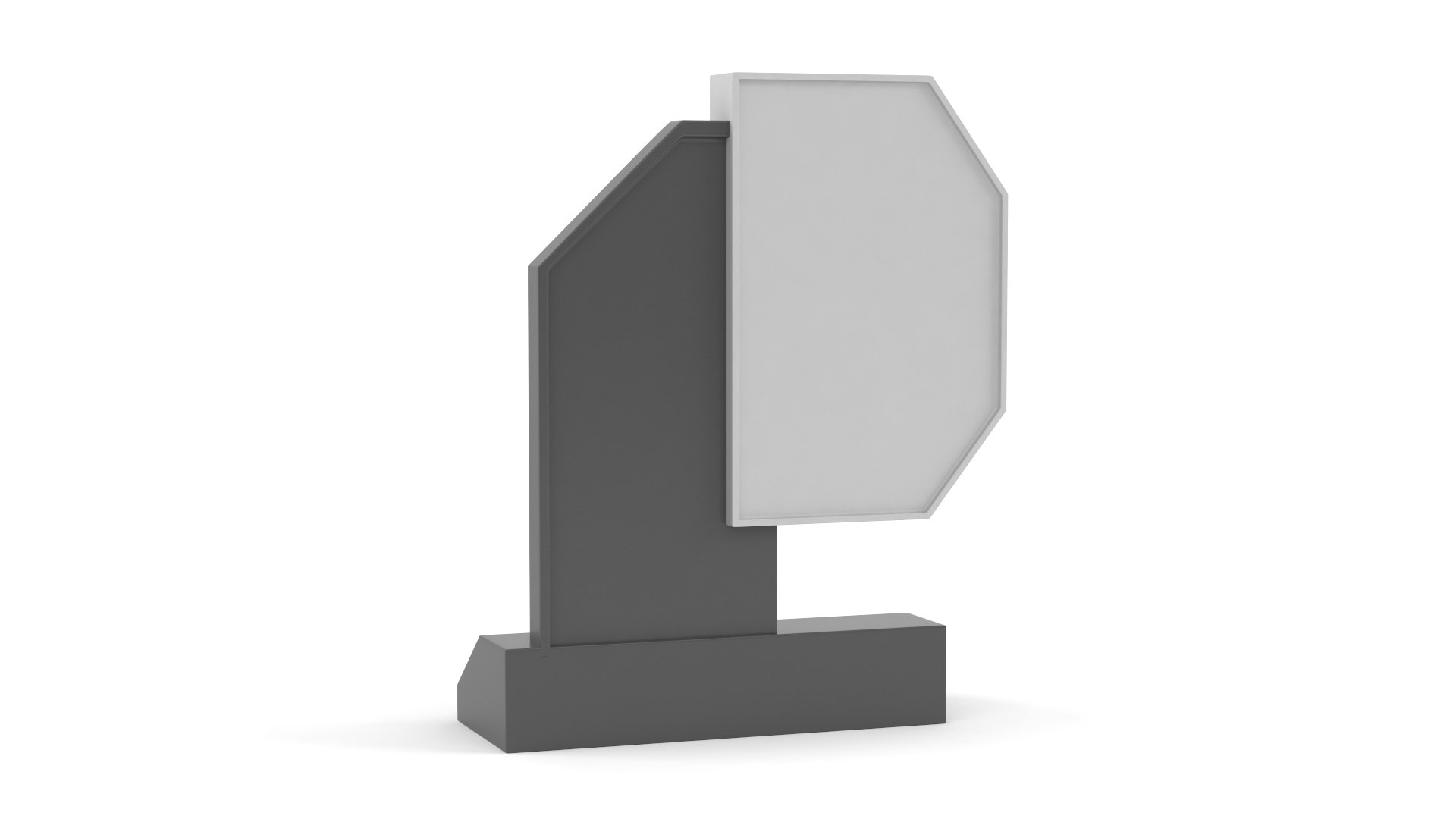 LCD Screen Stand 3D Model - TurboSquid 1947695