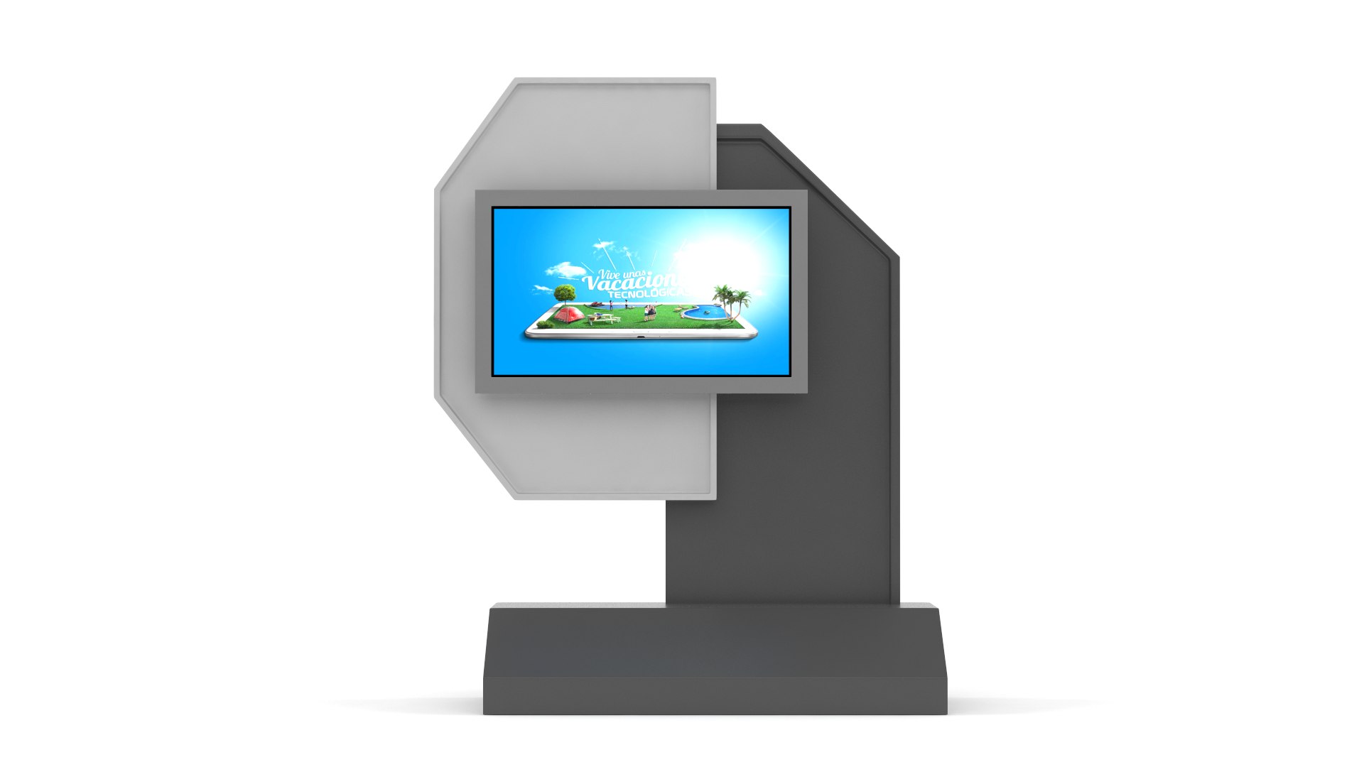 LCD Screen Stand 3D Model - TurboSquid 1947695