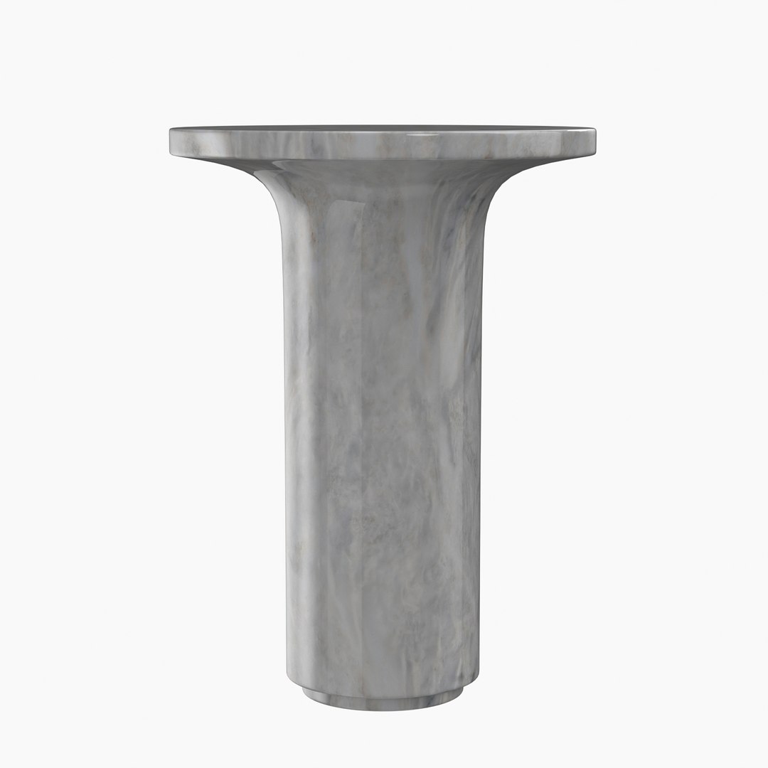 Lunar Astra And Gong Table 3D - TurboSquid 2013225