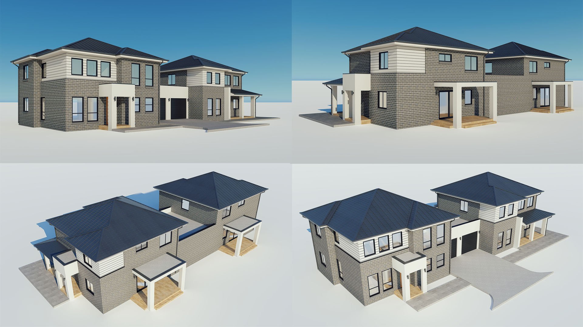 3D Storey House 2 - TurboSquid 1598021