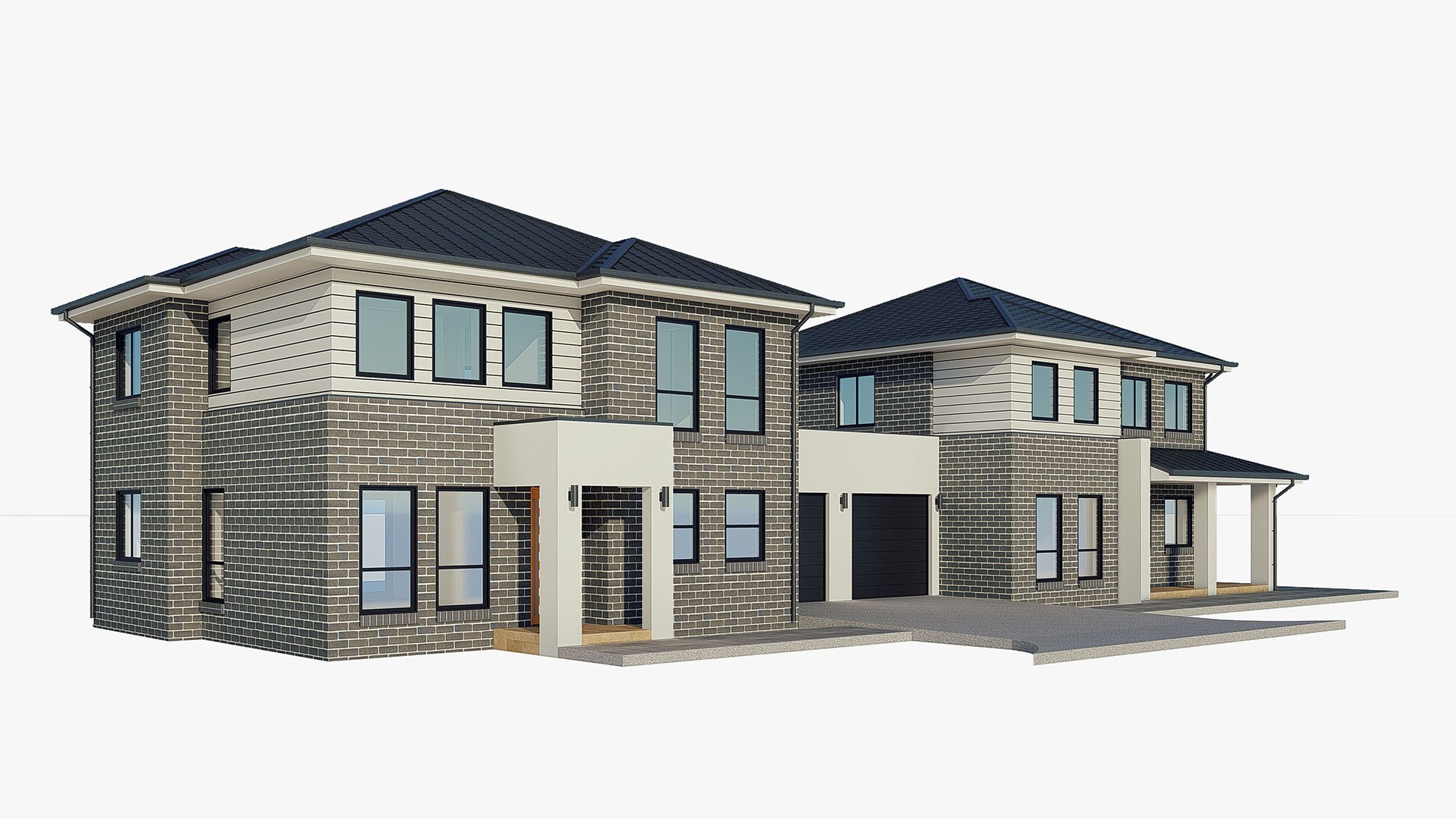 3D Storey House 2 - TurboSquid 1598021