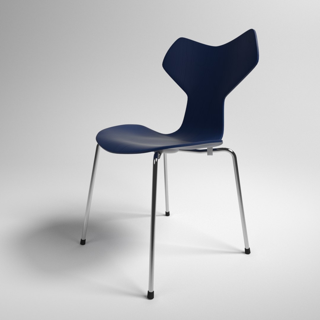 3D Model Interior Fritz Hansen Grand Prix - TurboSquid 1227575
