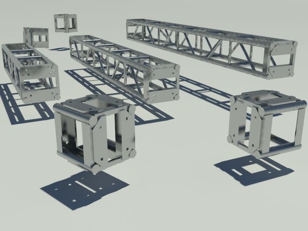 modelo 3d Tom Cat Light Duty Truss 12 x 12 - TurboSquid 548637