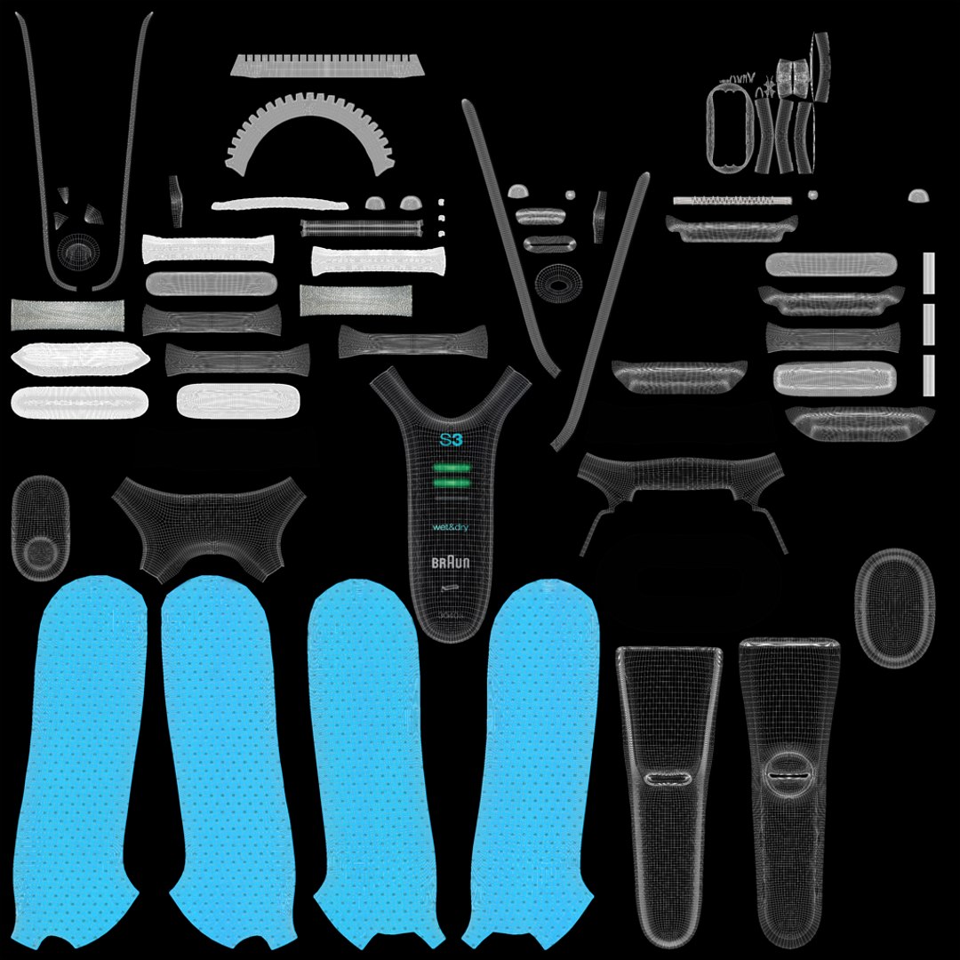 3D Shaver Braun Model - TurboSquid 1261531