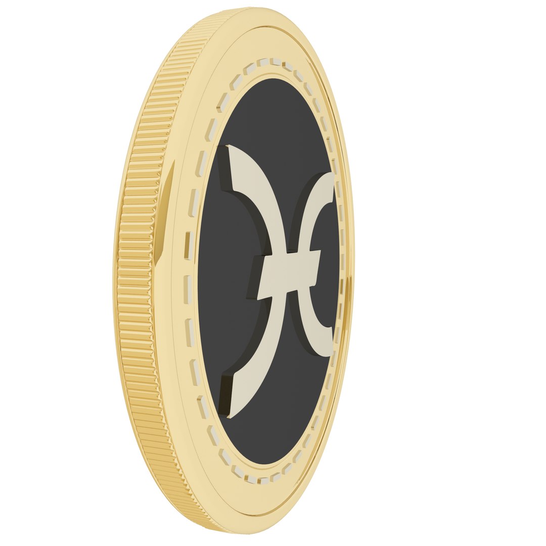 Holo Cryptocurrency Gold Coin 3D model - TurboSquid 1856784