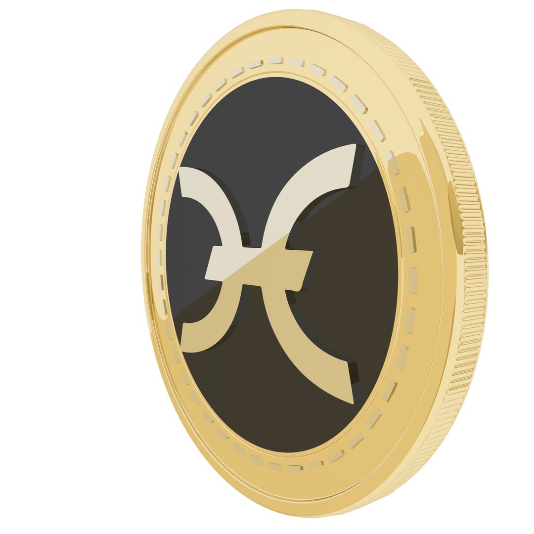 Holo Cryptocurrency Gold Coin 3D model - TurboSquid 1856784