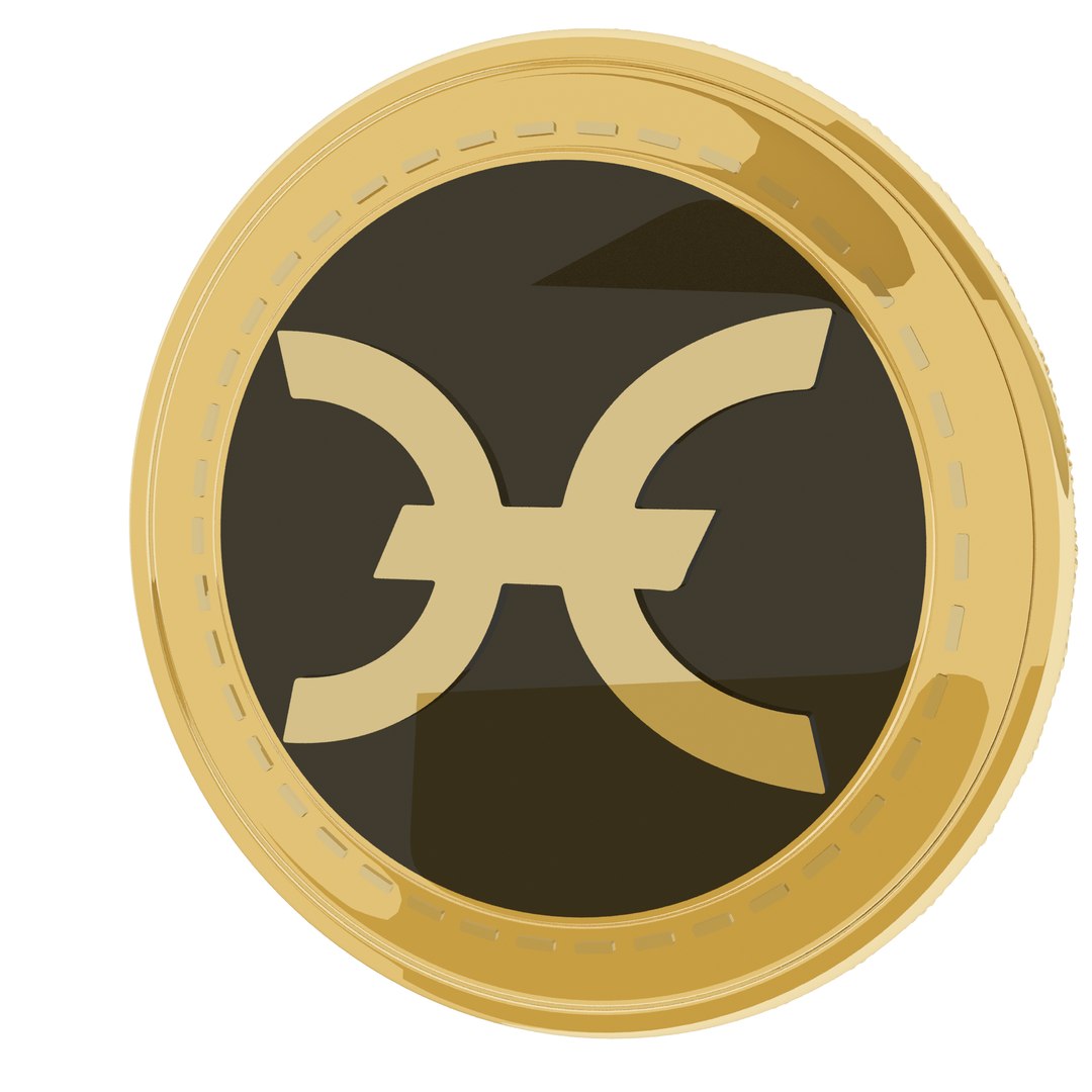 Holo Cryptocurrency Gold Coin 3D model - TurboSquid 1856784