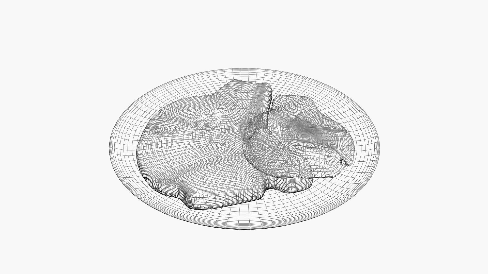 Pork Chop In Dish 3D - TurboSquid 2213204