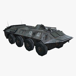 3D BTR-70 Models - Browse & Download Formats - TurboSquid