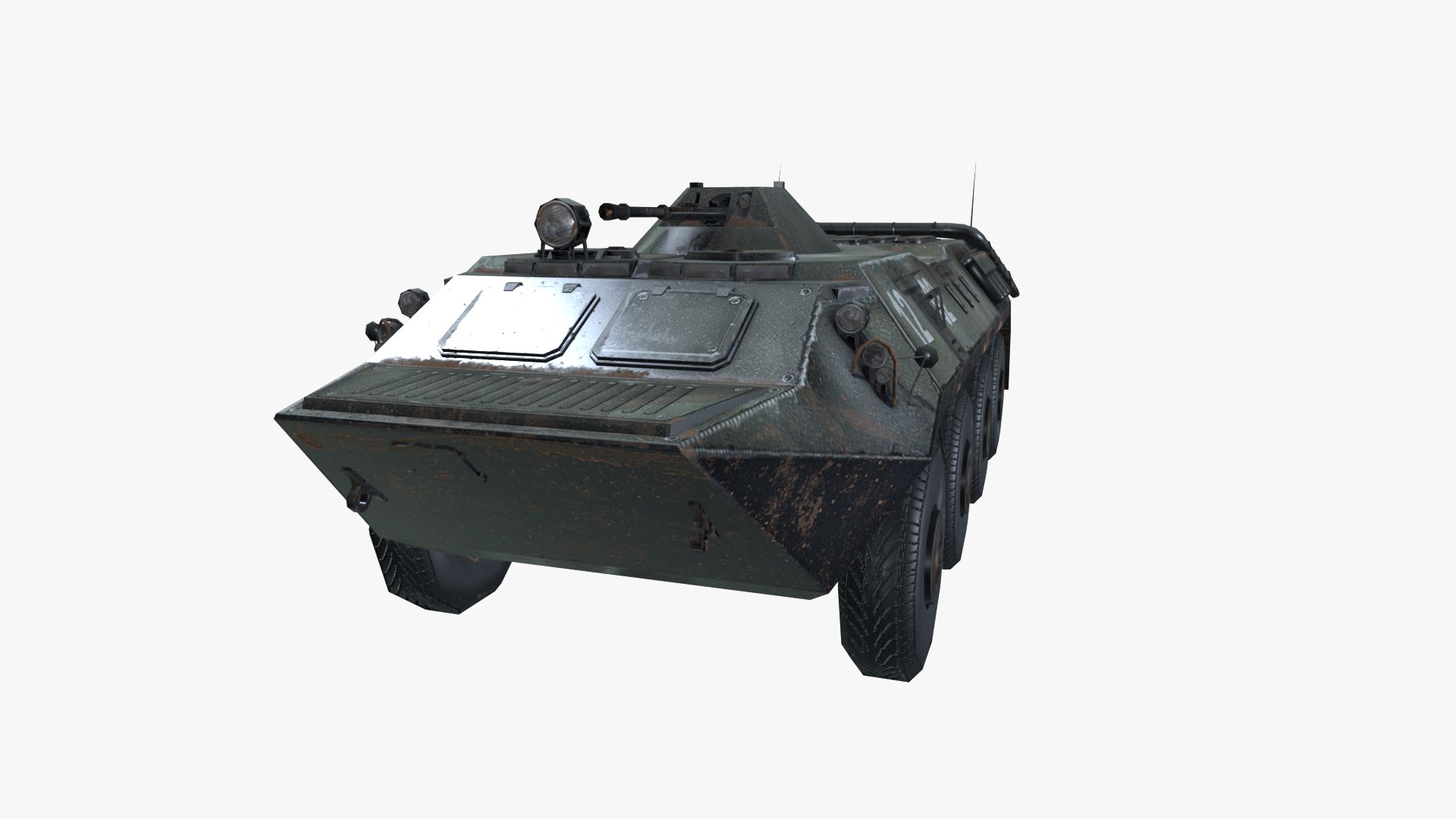 3D BTR 70 - TurboSquid 2064643