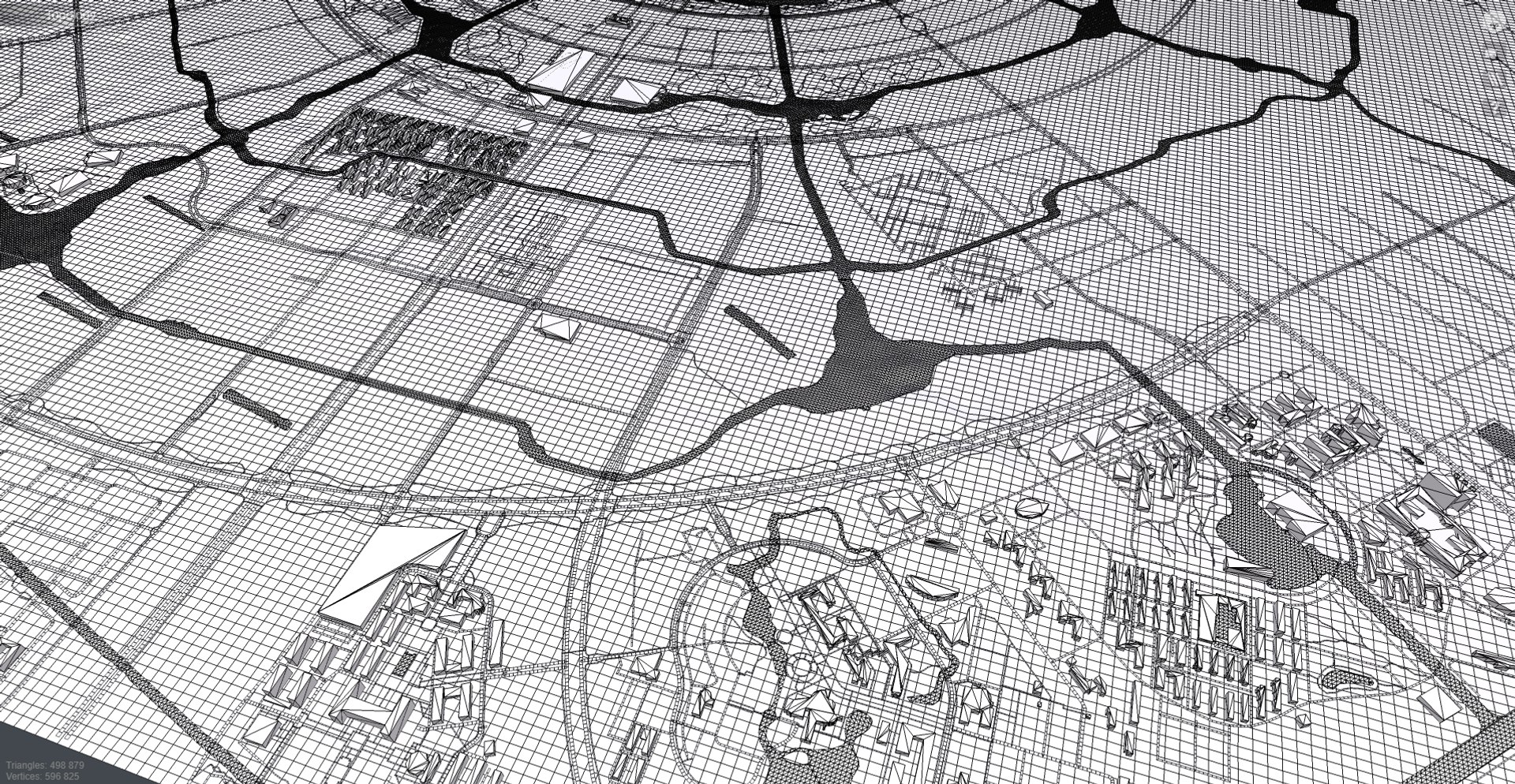 Cityscape Dishui Shanghai 3D Model - TurboSquid 1821282