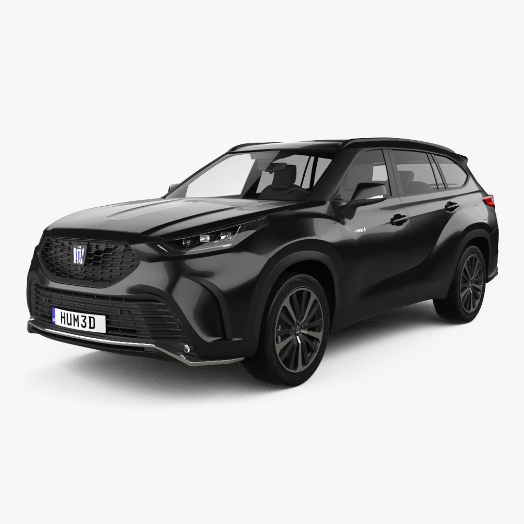 modelo 3d Toyota Kluger Crown hybrid Limited CN-spec 2021 - TurboSquid ...