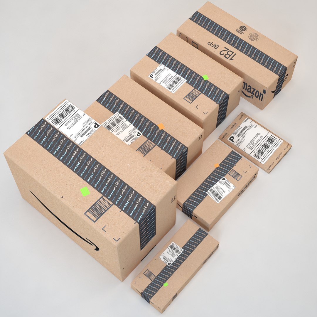 Amazon Parcels Model - TurboSquid 1288795