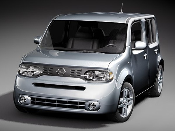 nissan cube 2010 3d c4d