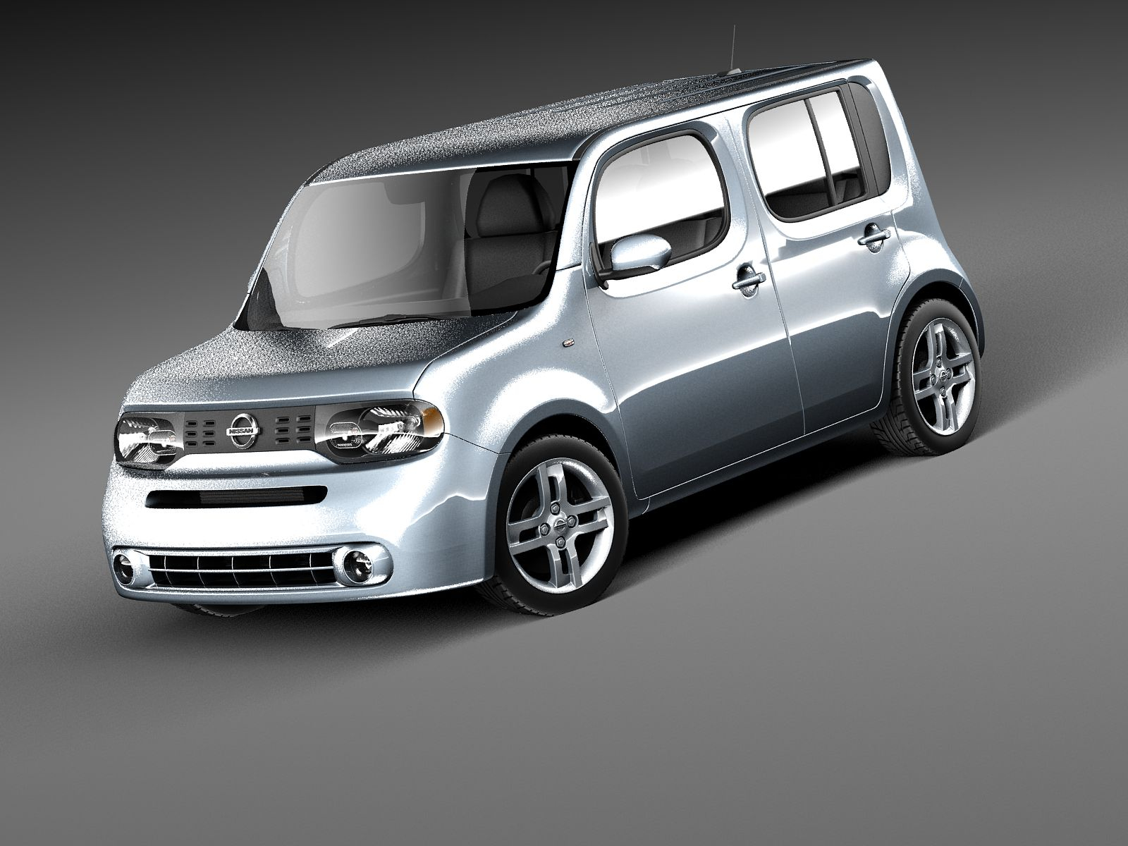 nissan cube 2010 3d c4d