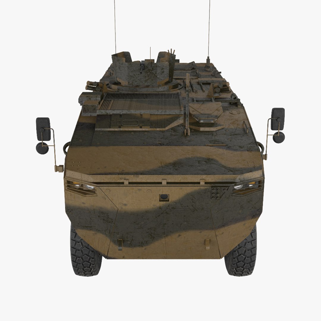 K808 Armored Personnel Carrier 3D - TurboSquid 1769845