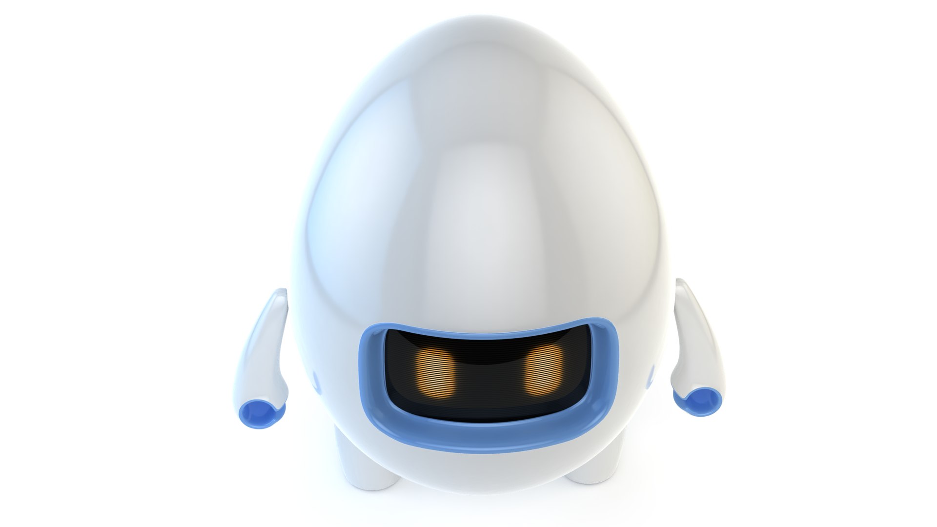 3D Robot Egg Model - TurboSquid 1589434