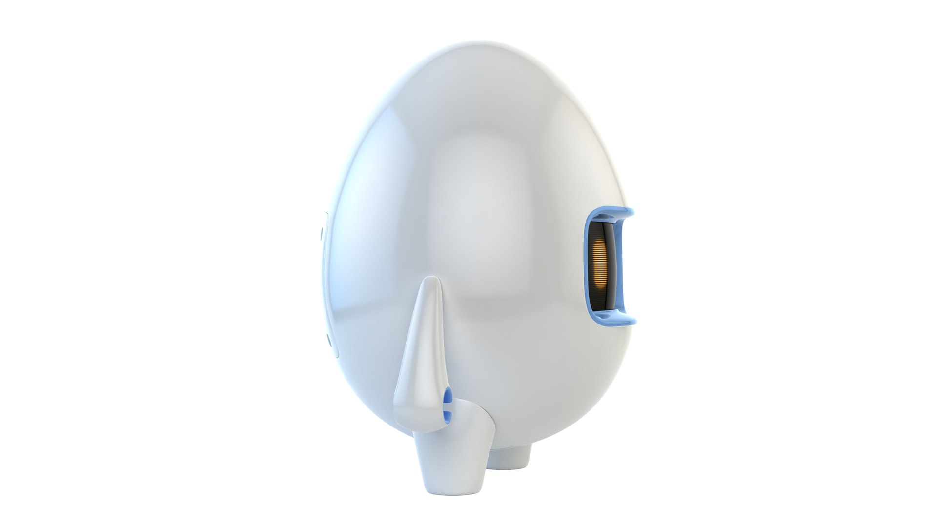 3D Robot Egg Model - TurboSquid 1589434