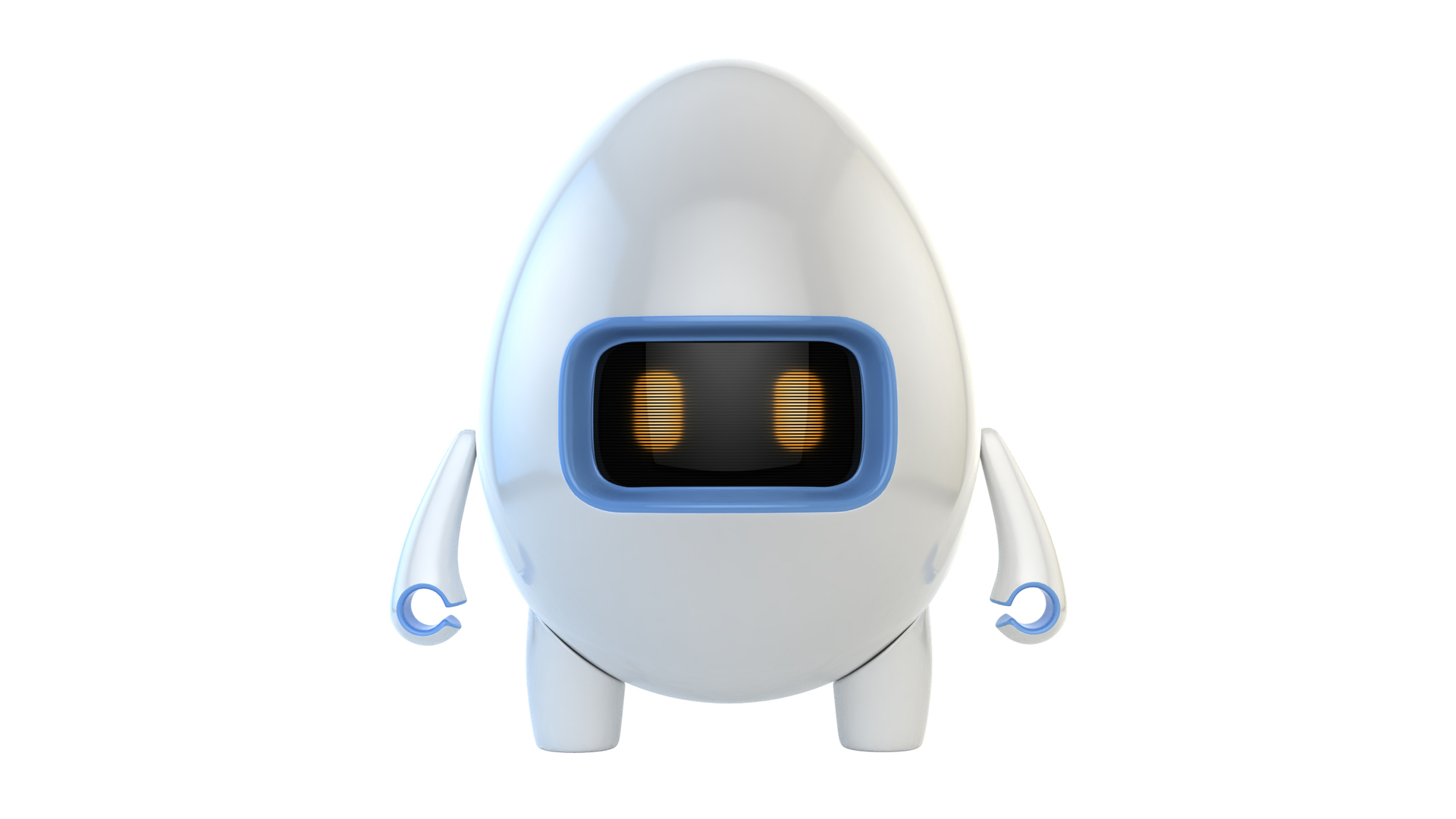 3D Robot Egg Model - TurboSquid 1589434