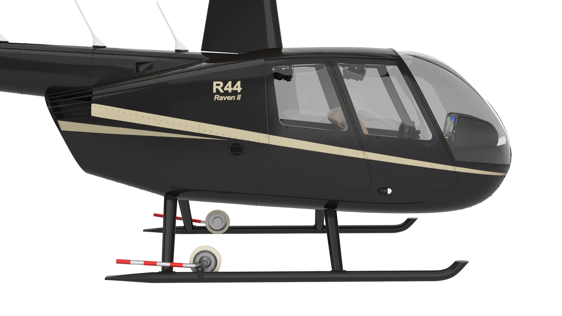 Helicopter Robinson R44 3D Model - TurboSquid 2020522