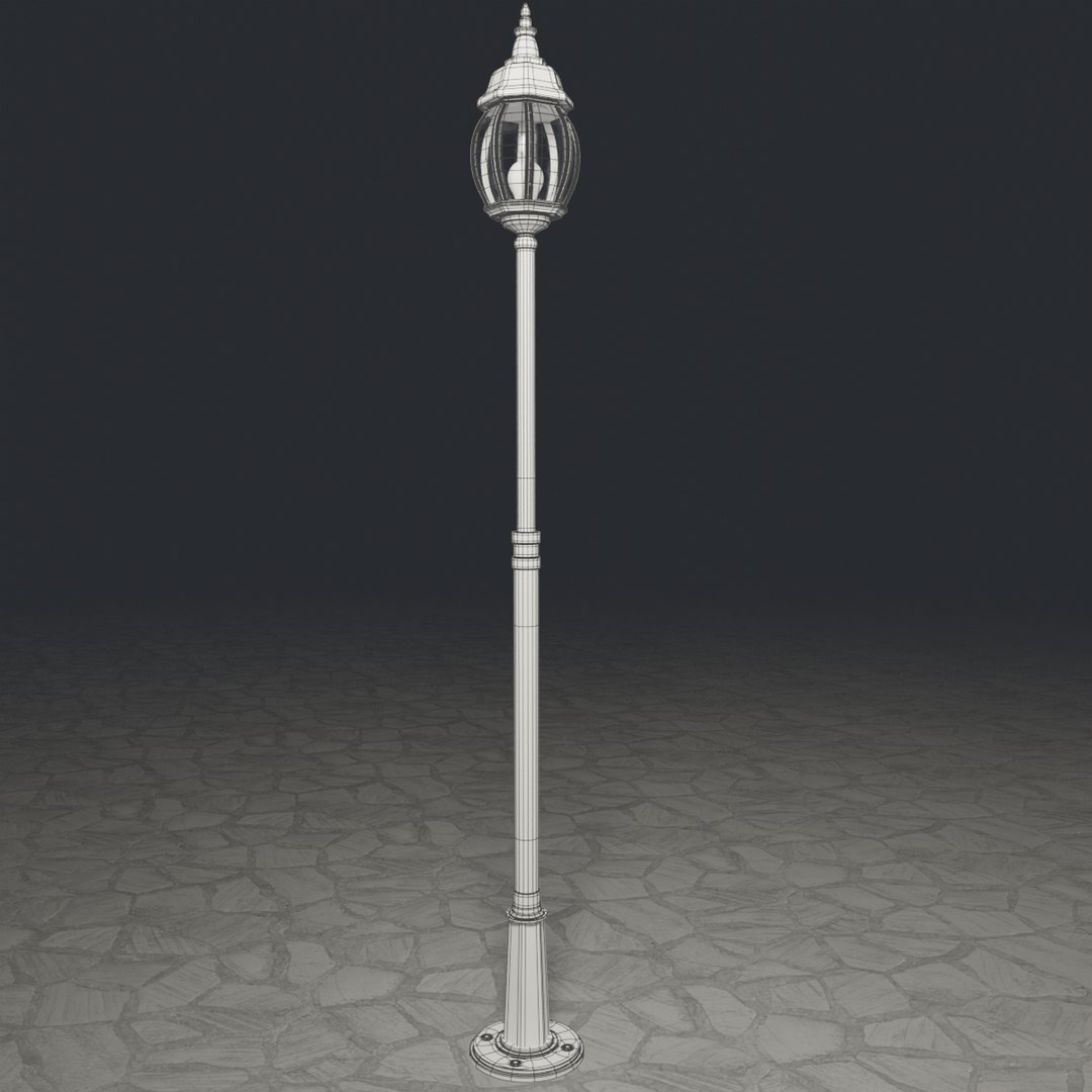Free 3D Model Bounded Street Lamp - TurboSquid 1943597