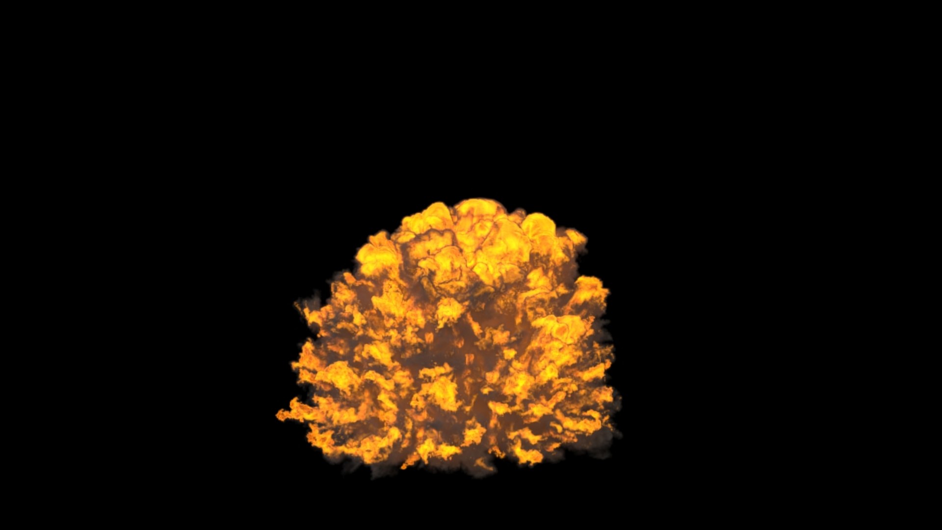 large scale explosion fumefx 3d max