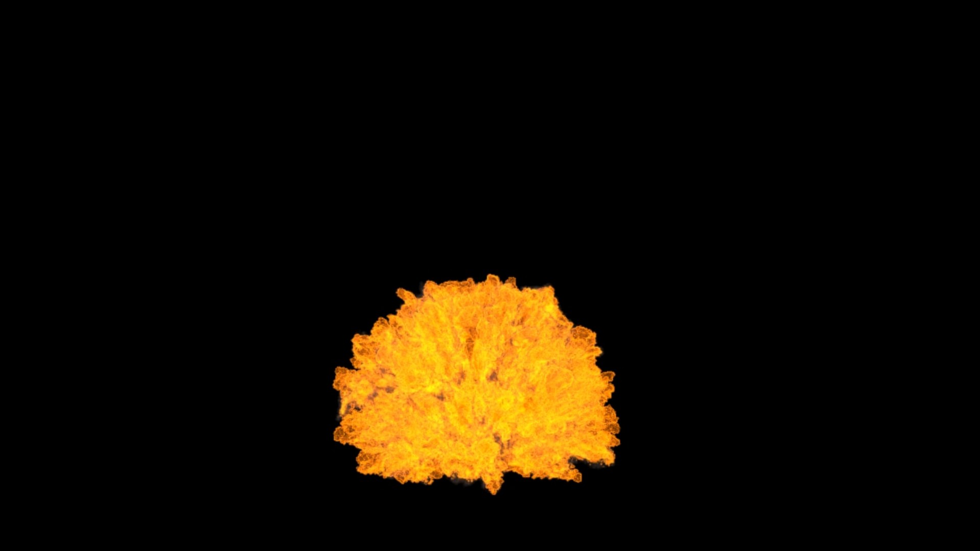 large scale explosion fumefx 3d max