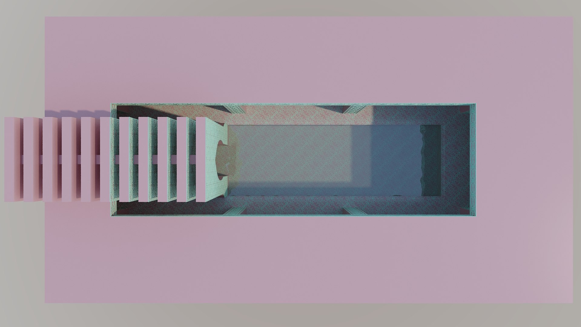 Moroccan-style Infinity Pool Palace Model - TurboSquid 2036391