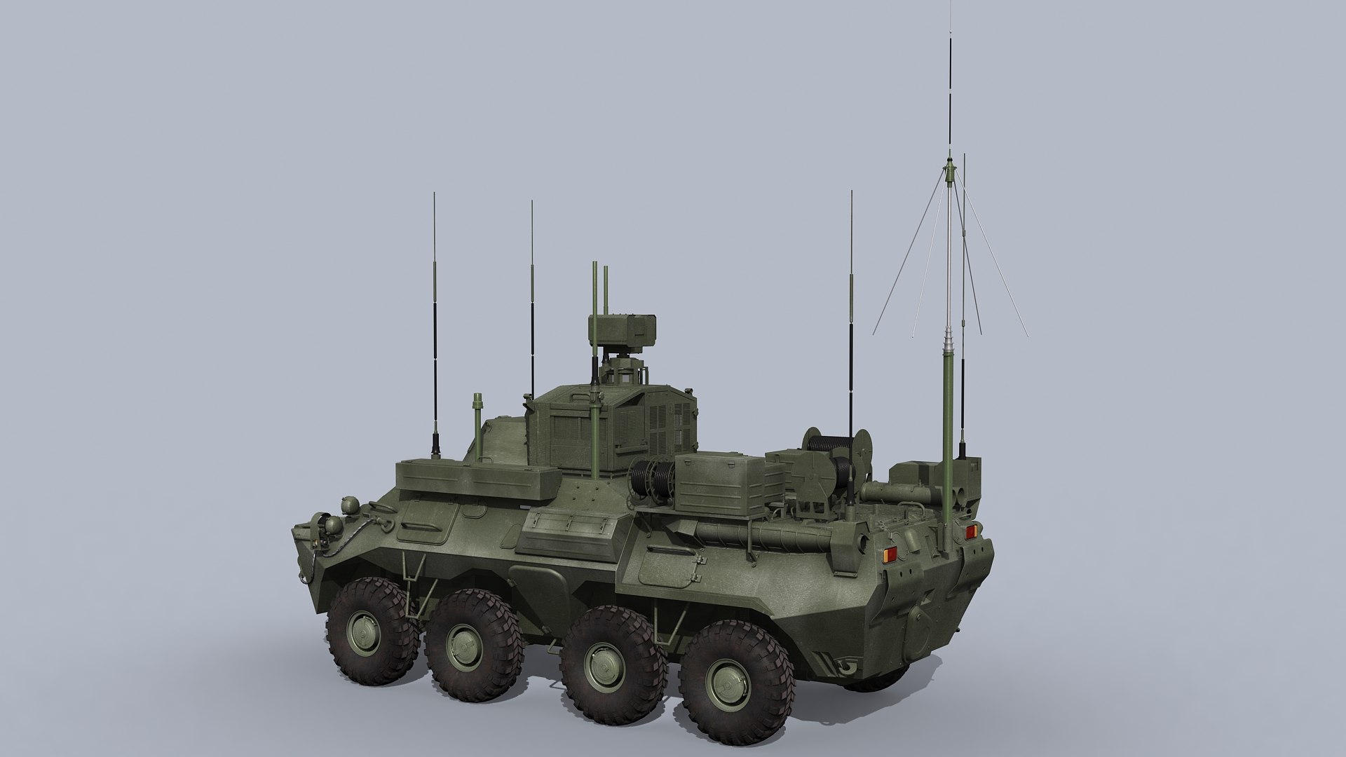R-149MA1 Unified Command And Staff Vehicle 3D Model - TurboSquid 2197136