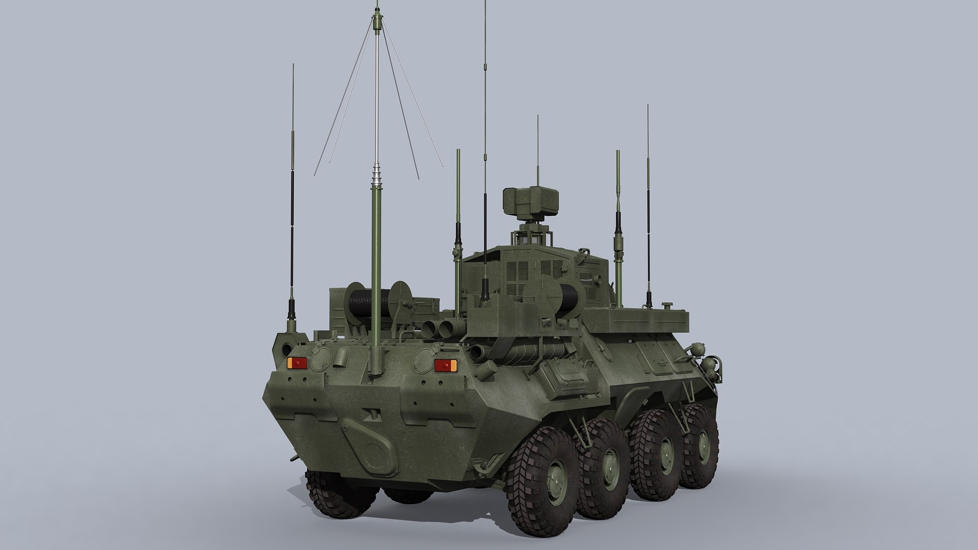 R-149MA1 Unified Command And Staff Vehicle 3D Model - TurboSquid 2197136