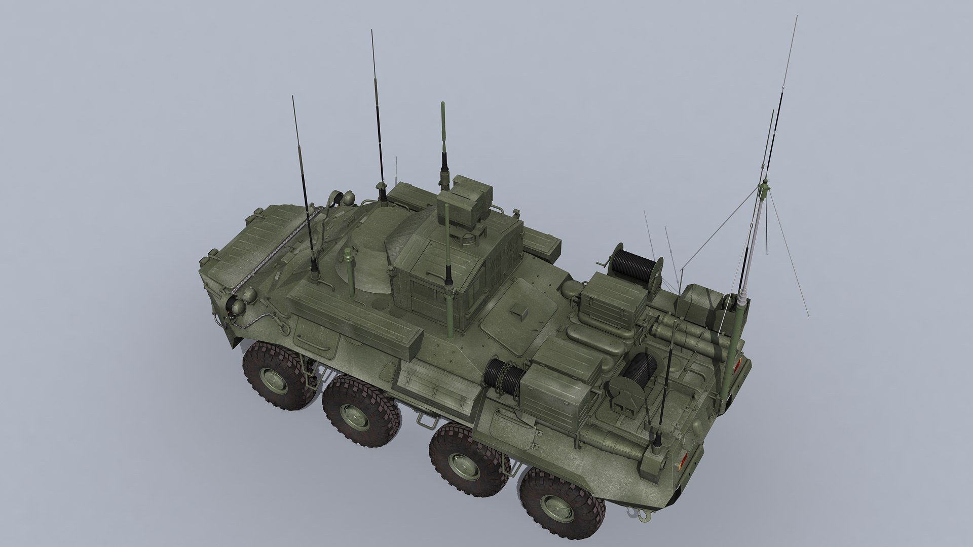 R-149MA1 Unified Command And Staff Vehicle 3D Model - TurboSquid 2197136