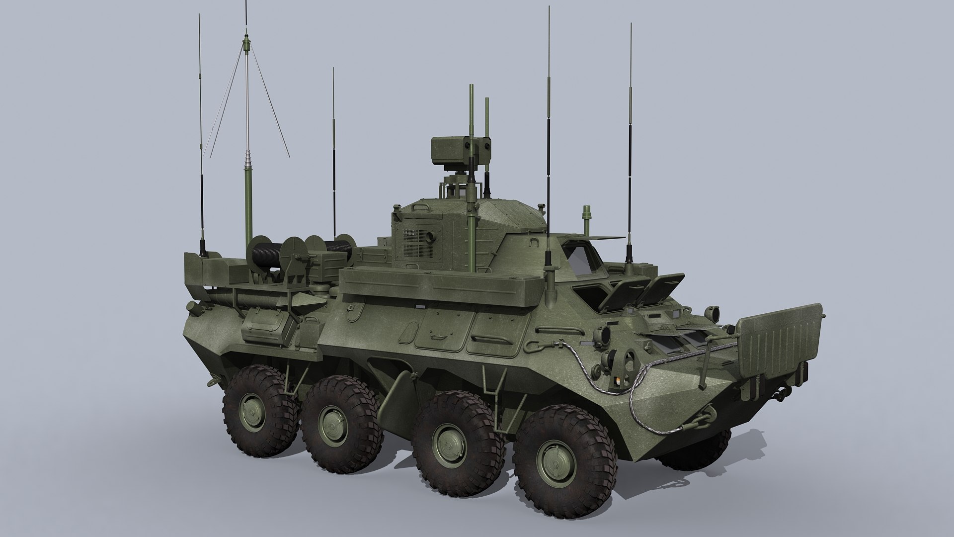 R-149MA1 Unified Command And Staff Vehicle 3D Model - TurboSquid 2197136