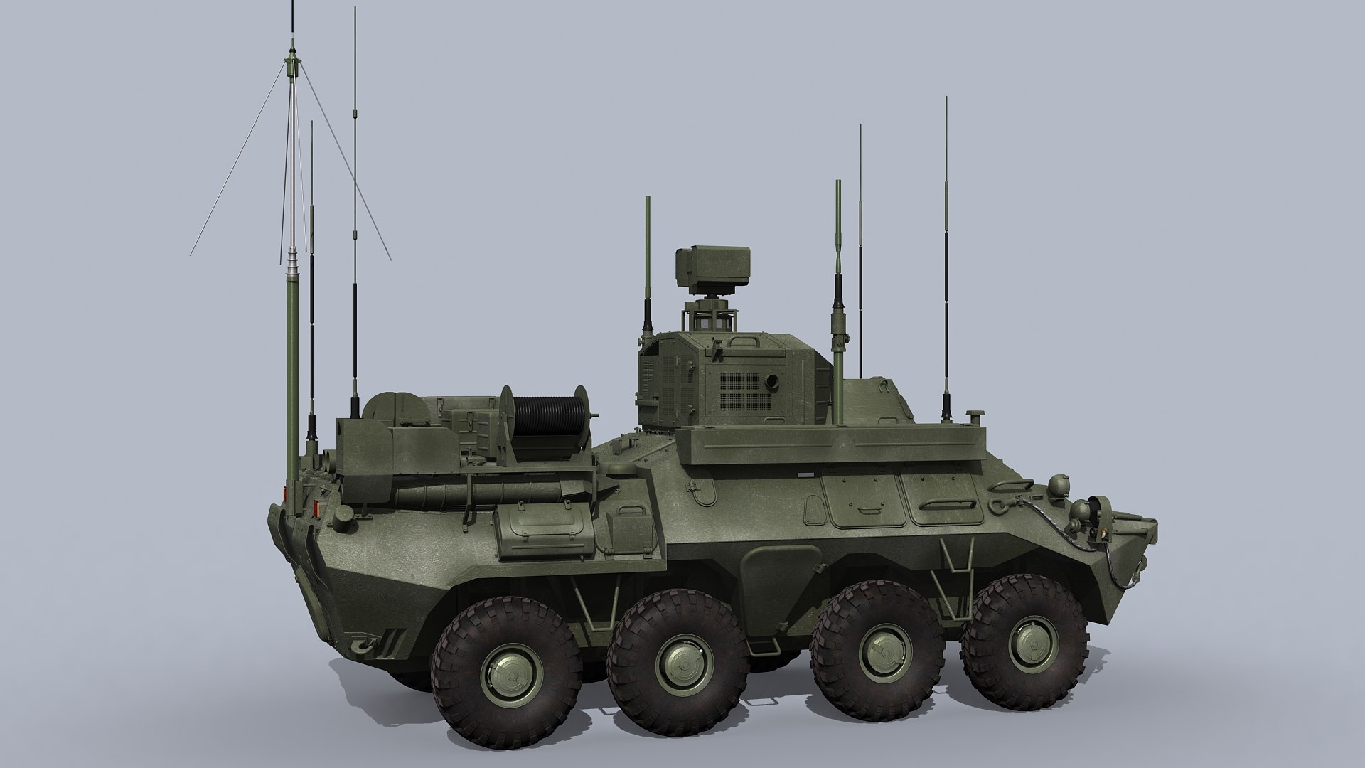 R-149MA1 Unified Command And Staff Vehicle 3D Model - TurboSquid 2197136